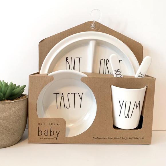 Rae Dunn | Other | Rae Dunn Baby Melamine Dinnerware Set | Poshmark